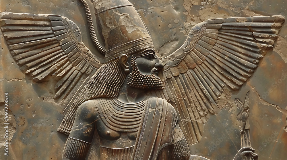 Ancient Sumerian Gods old anunnaki structure of Anunnaki. Enlil, Enki ...