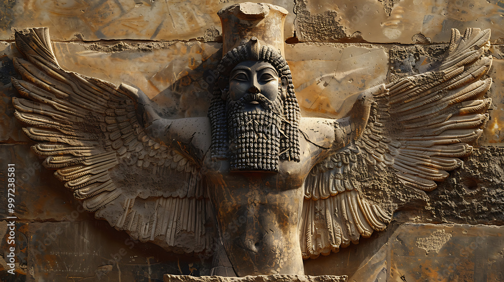 Ancient Sumerian Gods old anunnaki structure of Anunnaki. Enlil, Enki ...
