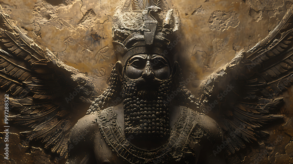 Ancient Sumerian Gods old anunnaki structure of Anunnaki. Enlil, Enki ...