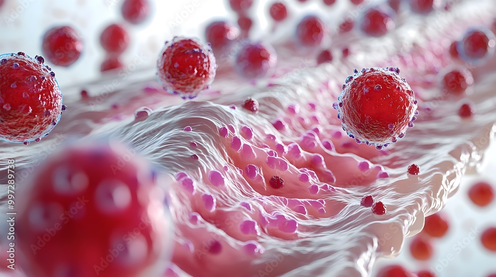 Skin cell regeneration process during acne treatment Visual progression ...