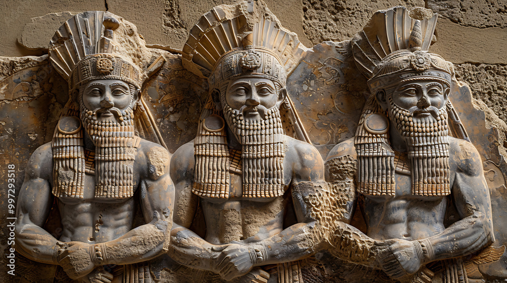 Ancient Sumerian Gods old anunnaki structure of Anunnaki. Enlil, Enki ...