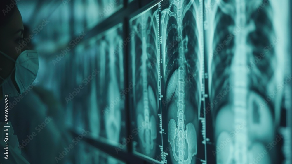 X-Ray Lightbox: This illuminated wall panel is used for displaying X ...