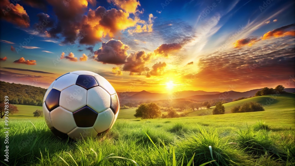 sketch the outline, add pentagons and hexagons, shade appropriately ...