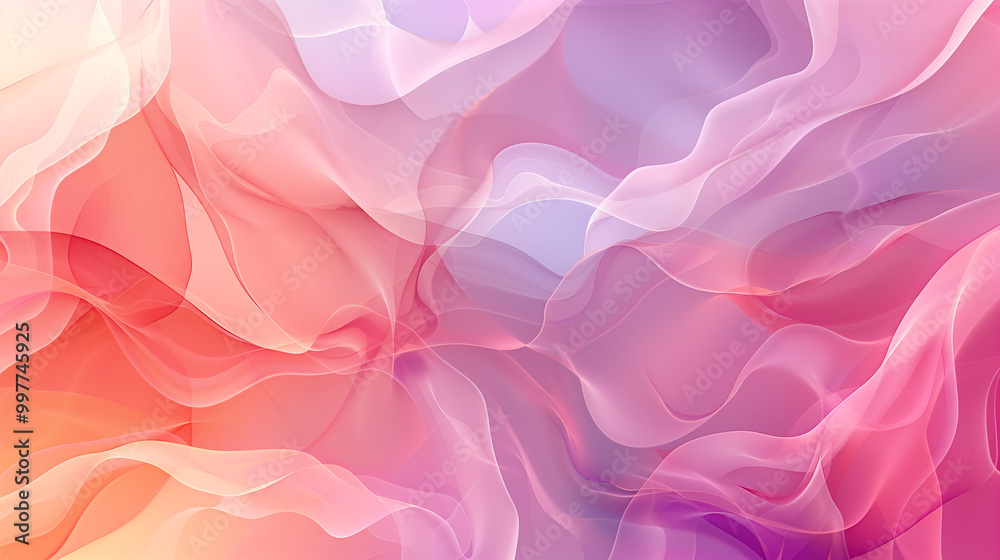 Smooth, gradient background with large, organic shapes softly blending ...