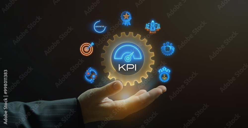 KPI Business analytics. Data analytics report. Key Performance ...