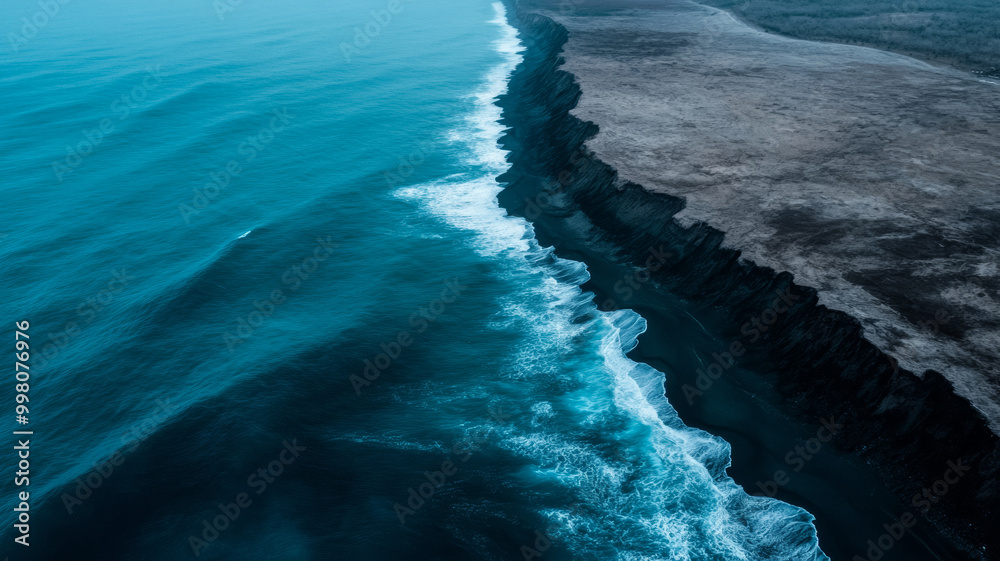 Dramatic coastal erosion after a tsunami from space wave patterns and ...