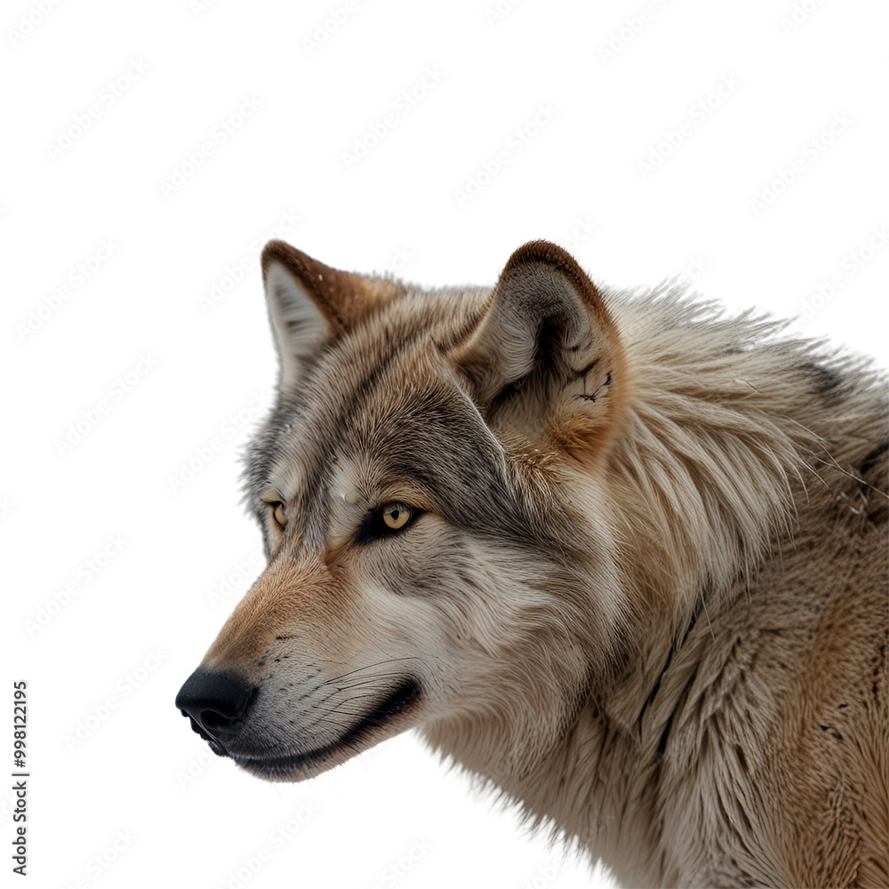 wolf with transparent background PNG and JPEG image Stock Photo | Adobe ...