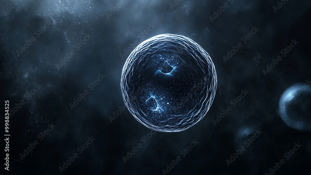 Dark Cell - cell, biology, science, microscopic, nucleus, cell division ...
