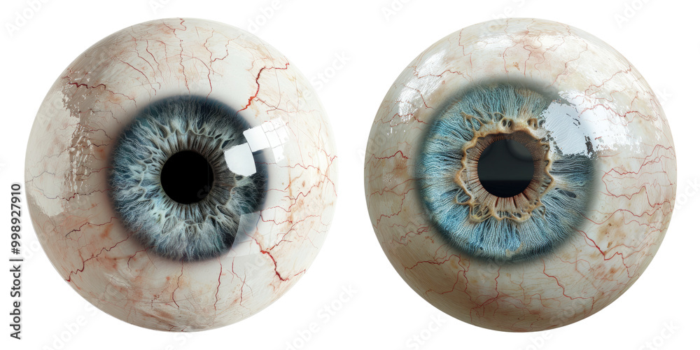 Blue human eye isolated on transparent background Stock Photo | Adobe Stock