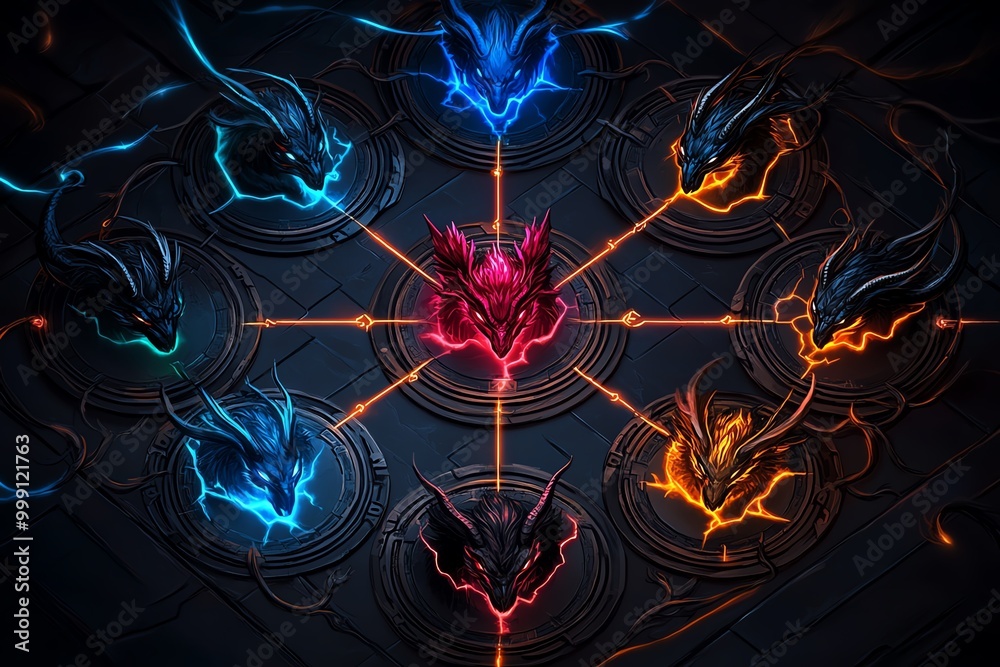 Fantasy version of corporate hierarchy, where mythical creatures hold ...