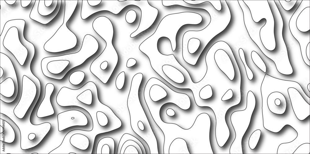 Abstract seamless pattern with lines and stylized height of the ...