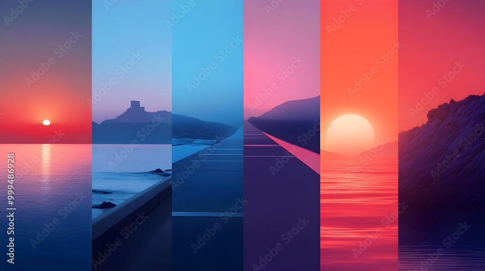 Gradient Color Palettes: Experiment with different color palettes to ...