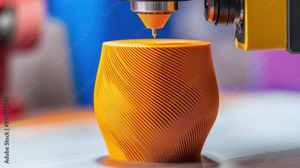 AI-powered design software creating 3D-printed objects based on user inputs and real-time ...