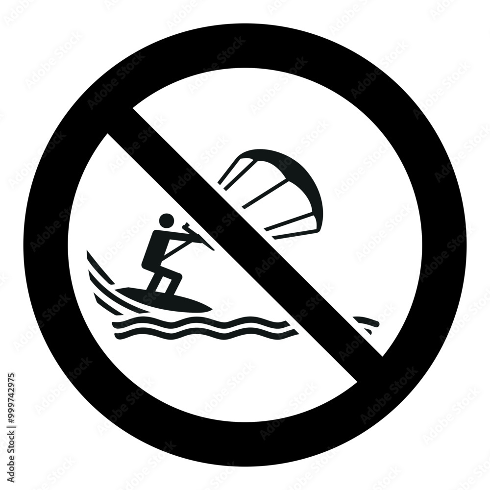 Vector de Stock ISO prohibition safety signs symbol and pictogram only ...