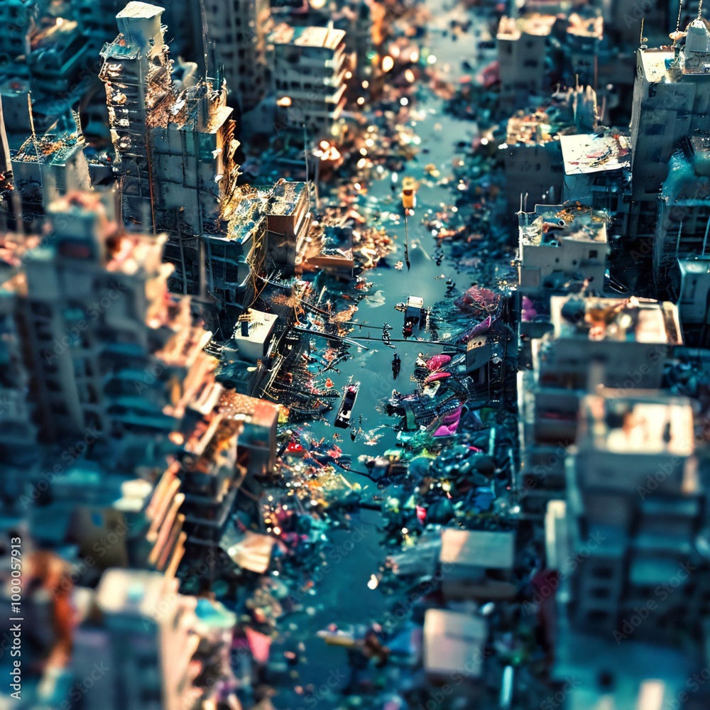 Plastic waste, discarded tires, environmental pollution, marine ...