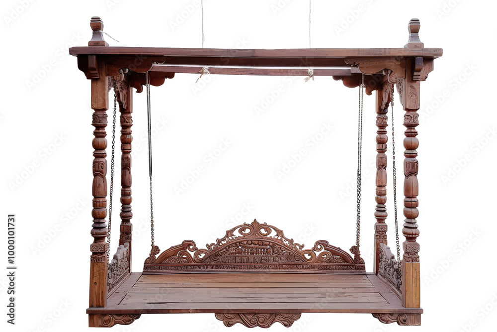 Ultra HD Picture of Colonial Jhula on Transparent Background Capturing ...