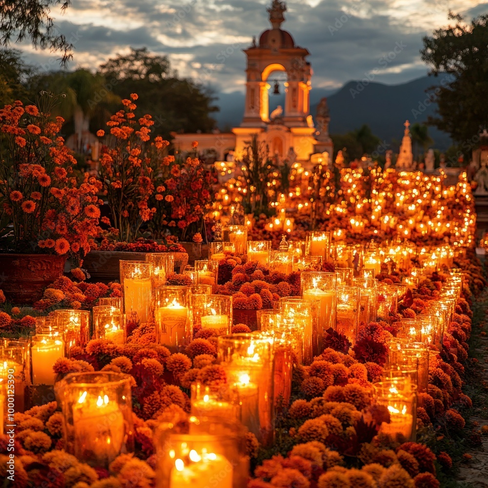 La Alumbrada Day of the Dead Commemorations at San Andres Apostol ...