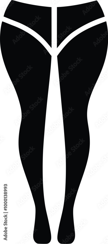 woman legs linear icon with Transparent Background - Versatile Clip art ...