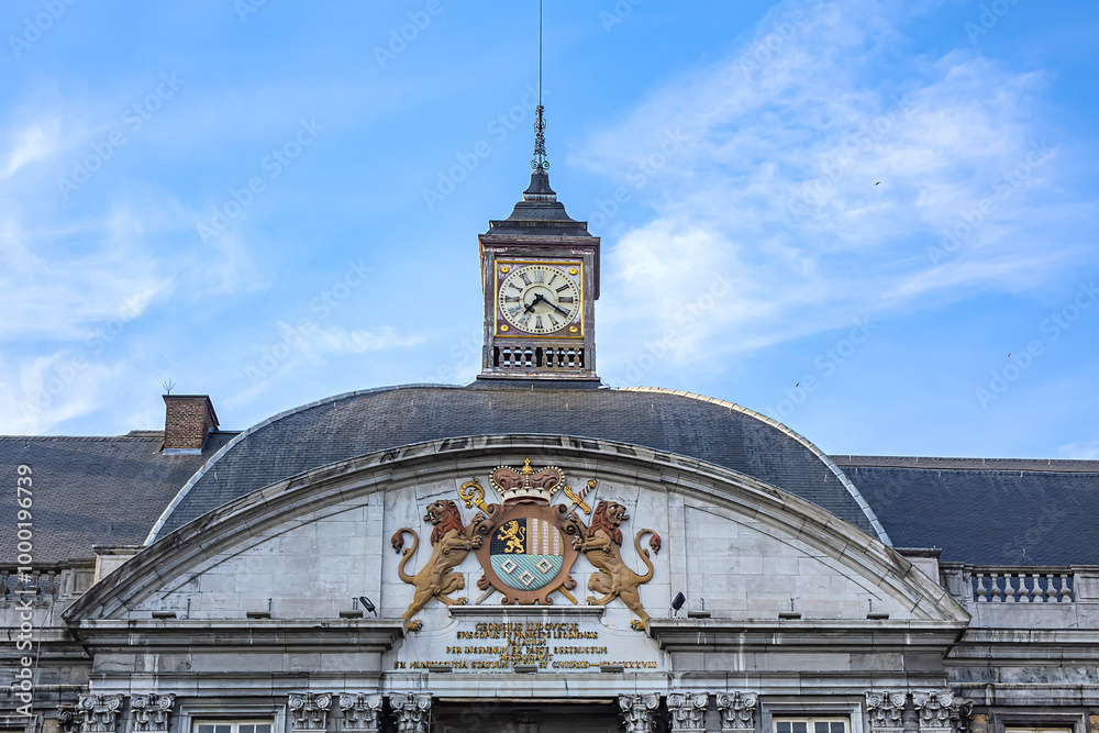 Palace of Prince-Bishops (Palais des Princes-Eveques) - historic Gothic ...