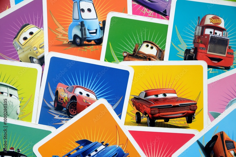 Stockholm, Sweden - Septembre 23, 2024: Large group of playing cards of ...