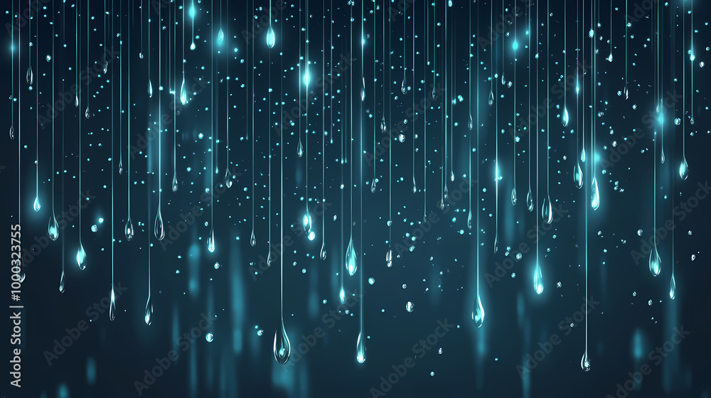 Digital png illustration of falling rain on transparent background ...
