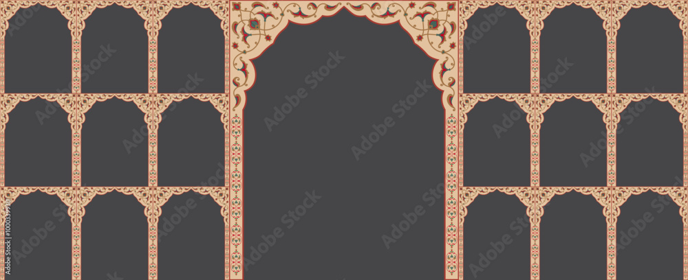 Set of windows Beautiful Arch small and Big Design Indian classic ...