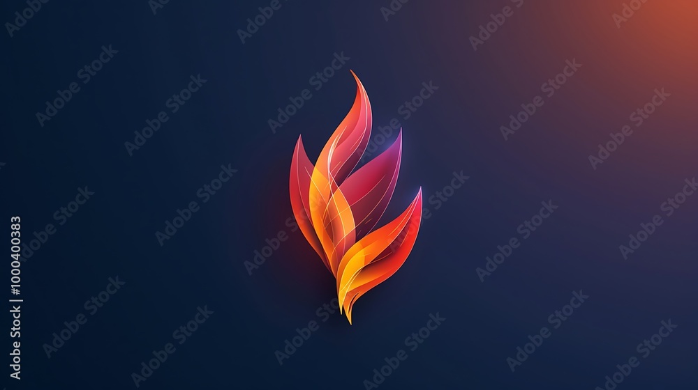 Versatile fire icon set featuring various flame designs with dynamic ...