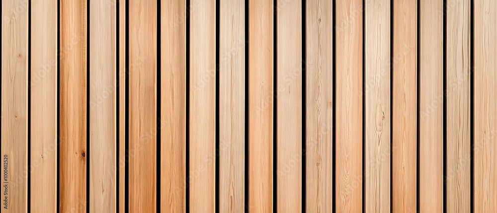 Ilustracja bez tantiem: Wall made of wooden panels. Vertical wooden ...