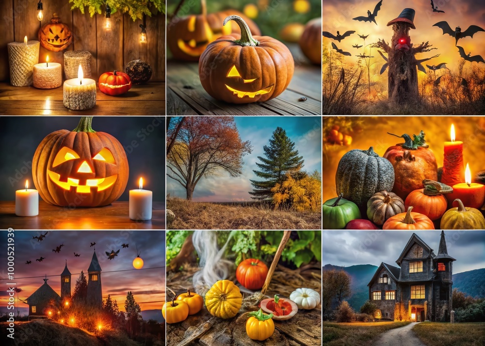 Spooky Halloween Graphics Collection - Free Clip Art for Festive ...
