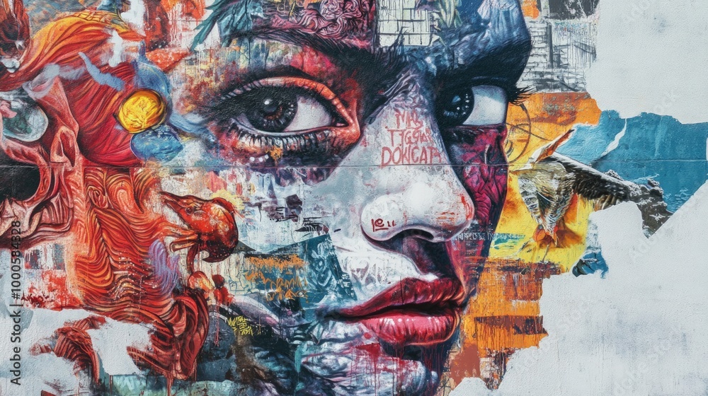 Global Street Art Map, an artistic representation showcasing famous ...