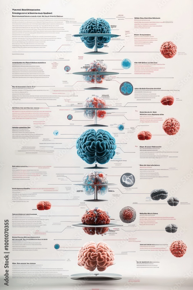 Infographic depicting various brain types and their characteristics ...