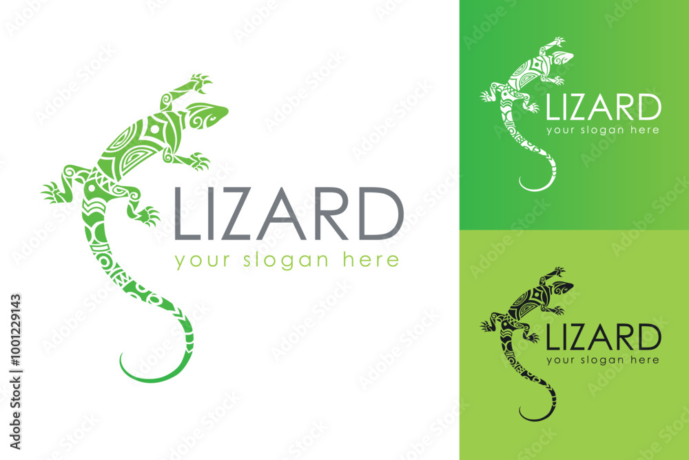 lizard logo graphic design concept. Editable element, can be used as ...