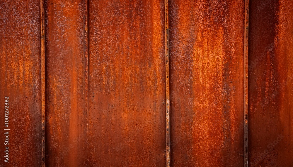Grunge rusty orange brown metal corten steel wall or floor rust ...
