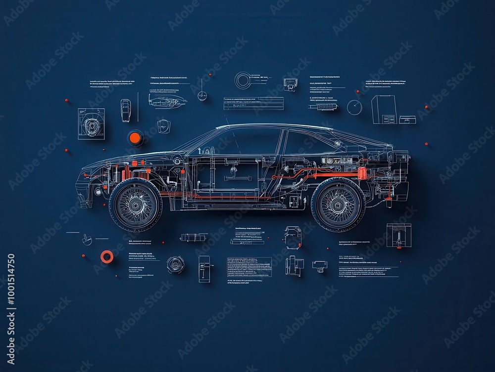 Schematic of a modern electric vehicle s powertrain system, Engineering ...