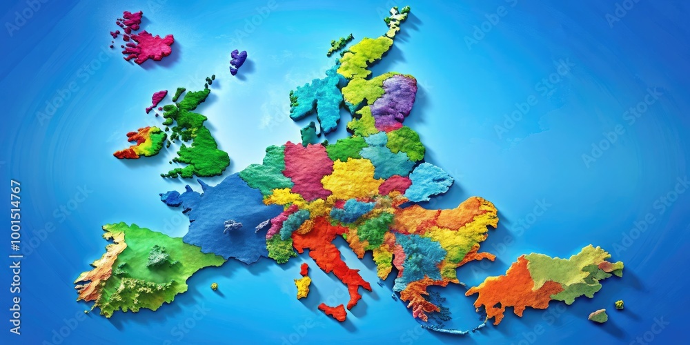 Detailed Map of the United Kingdom Featuring Major Cities, Regions, and ...