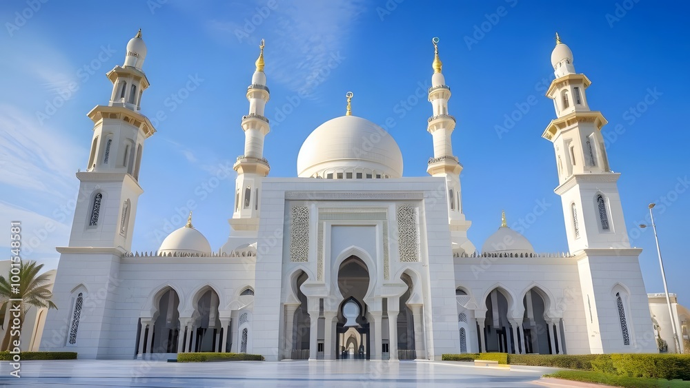 The Jumeirah Mosque is one of the most beautiful mosques in Dubai, non ...