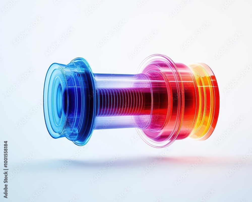 Visual analysis of a material under torsional load, shear stress ...