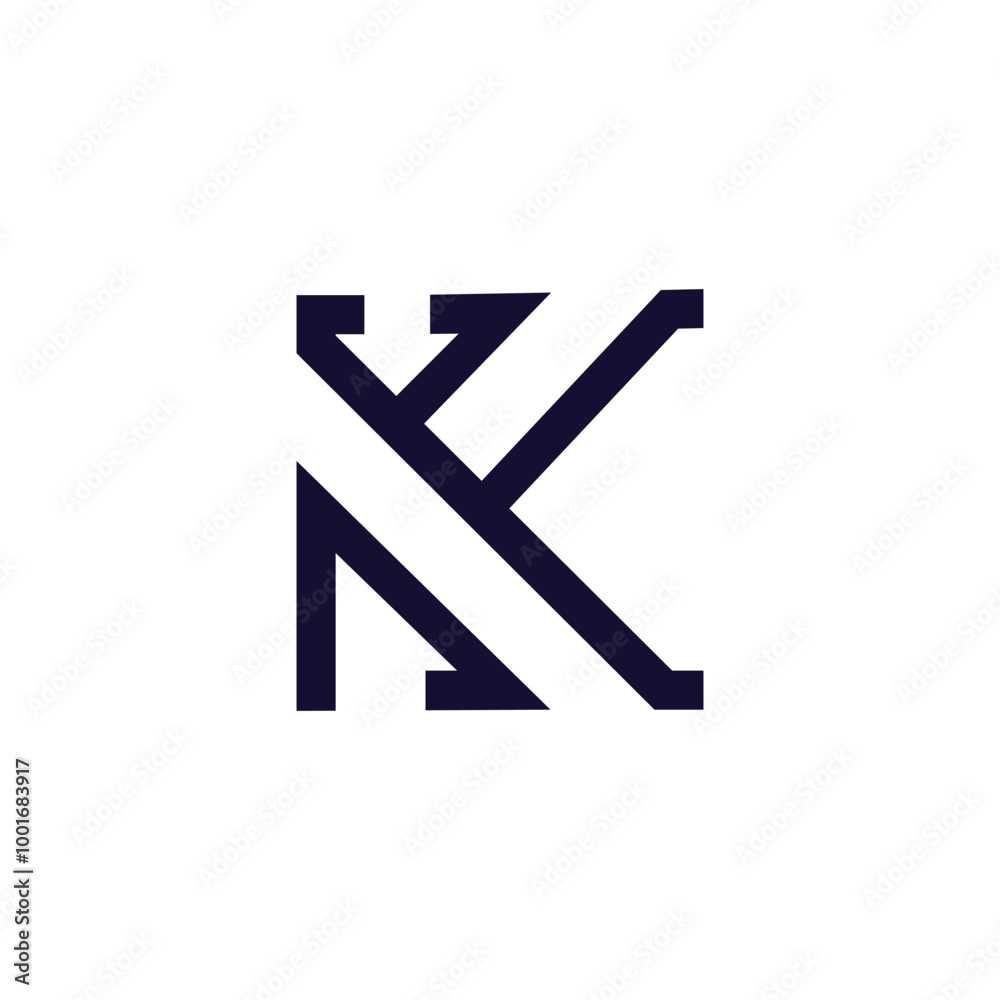 K logo with modern creative idea concept design Stock Vector | Adobe Stock