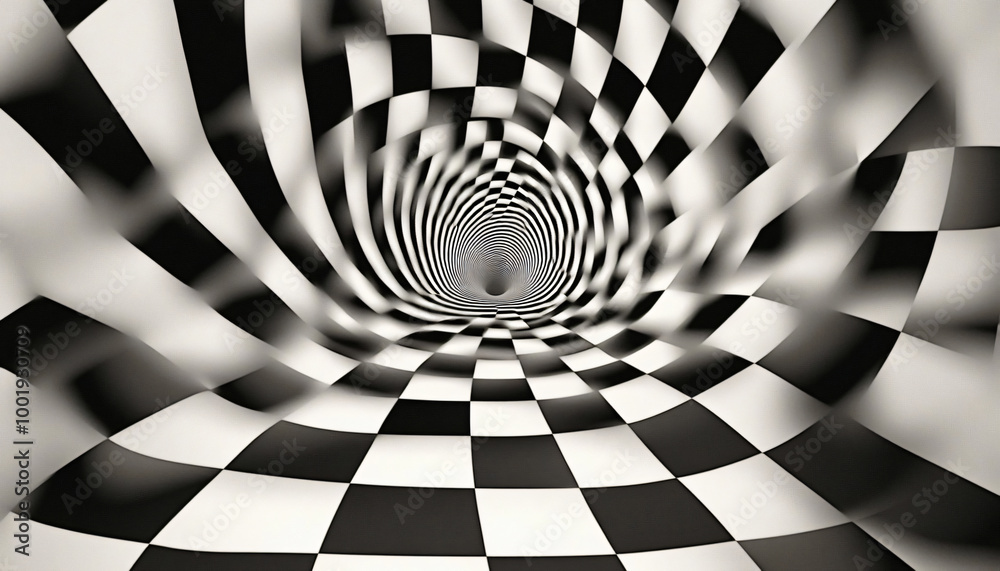 Mind-bending optical illusion patterns, where shapes and lines appear ...