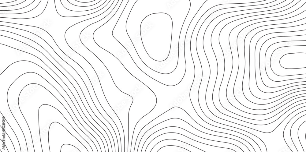 White topography topology texture wavy contour map texture design ...