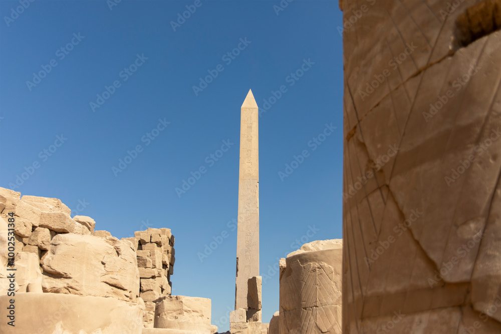Explore the oldest obelisk in the world, erected by Pharaoh Tutmosis I ...