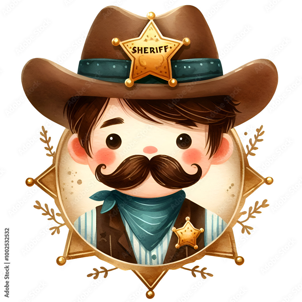 Cute Cowboy Clipart, Wild West Clipart, Desert Clipart, Cactus Clipart ...