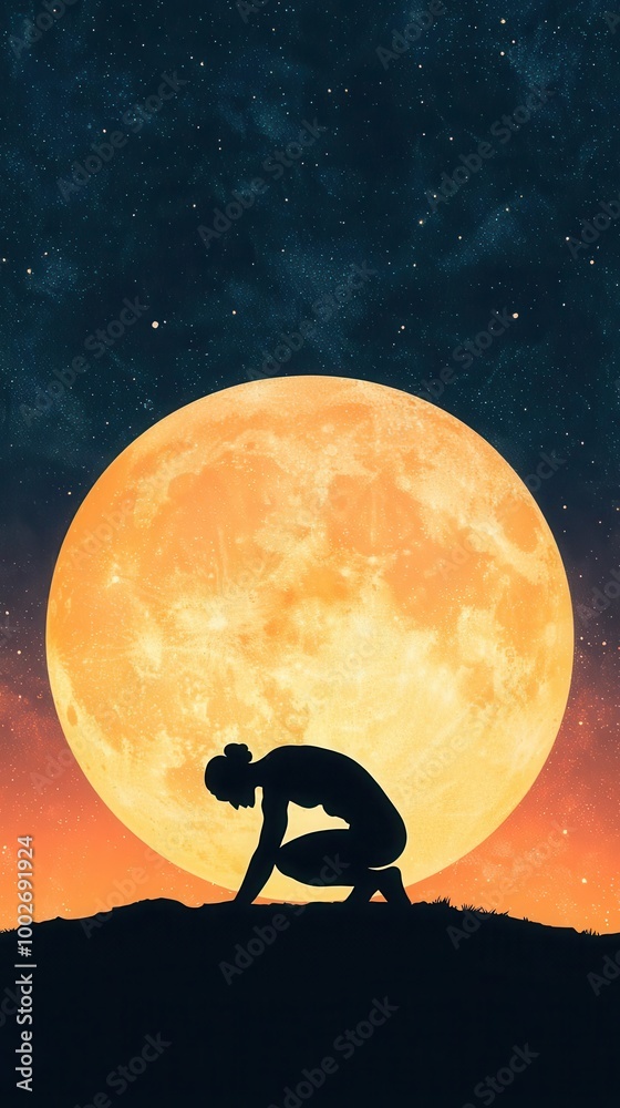 Shiva in Padahastasana forward bend pose, symbolizing surrender and ...
