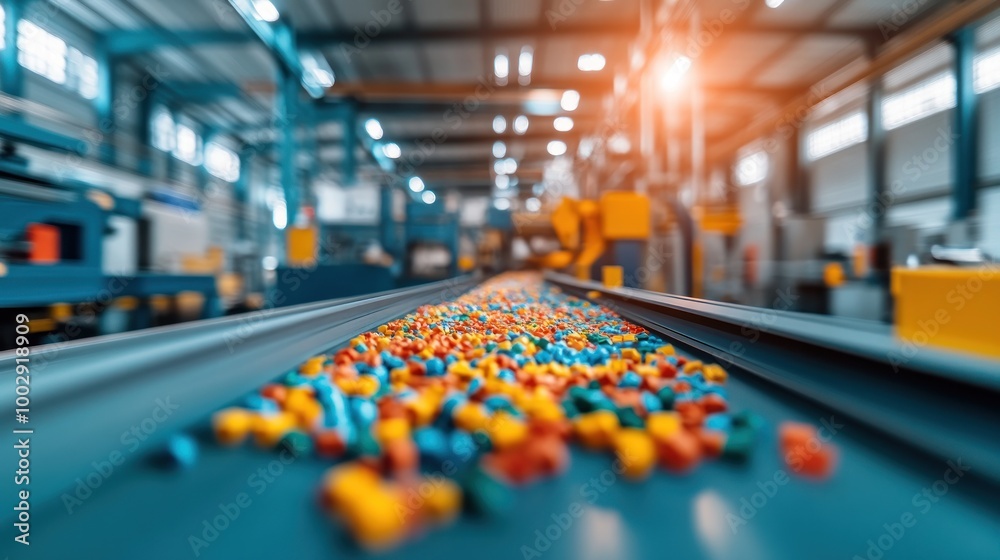 Recycling plastic waste into recycled plastic pellets reduces waste and ...