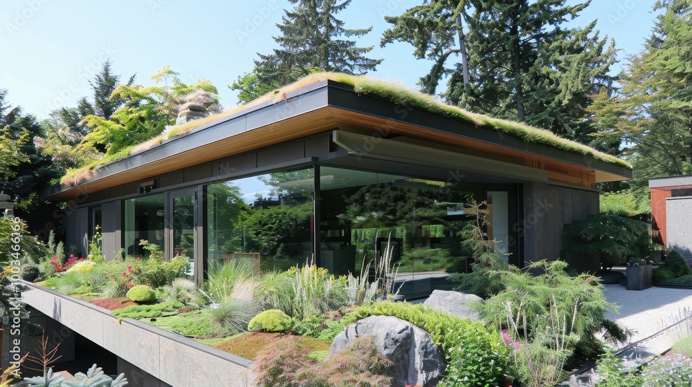 Green Roof: Featuring a layer of vegetation, this roof type insulates ...