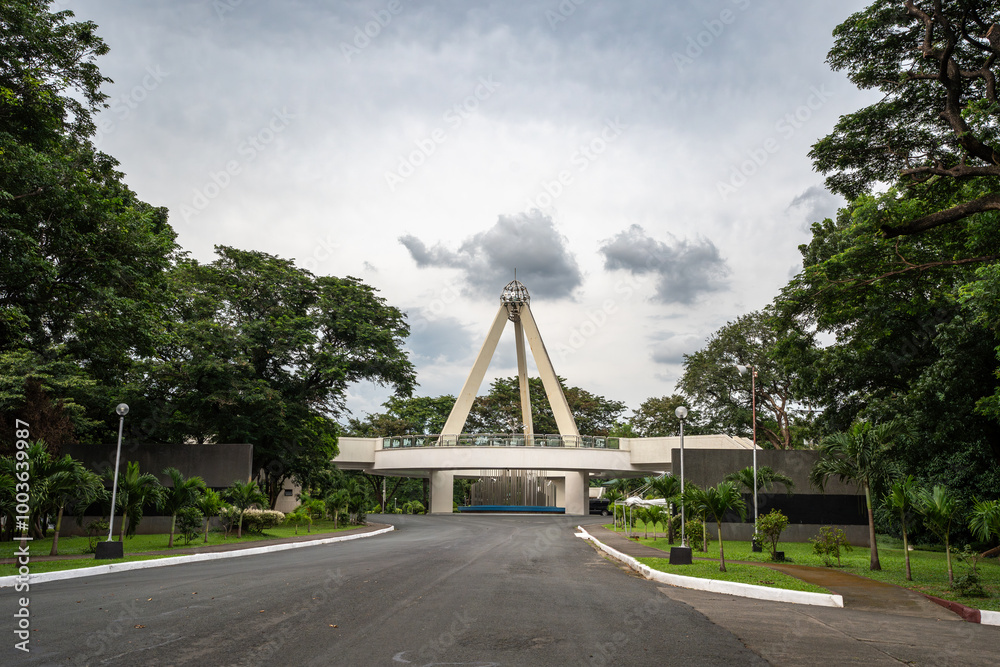 Philippines National Cemetery Libingan ng mga bayani view, Taguig City ...