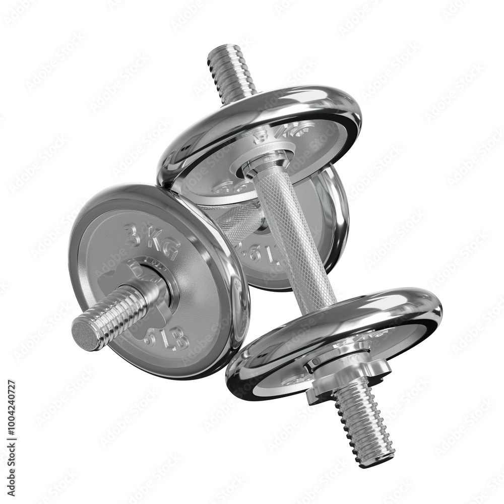 Cast Iron Chrome Adjustable Dumbbells, weightlifting gym equipment ...