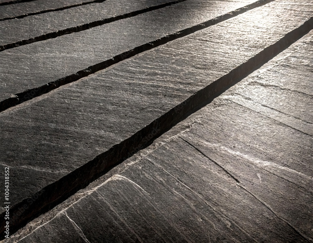 Black slate stone beams texture background Stock Photo | Adobe Stock