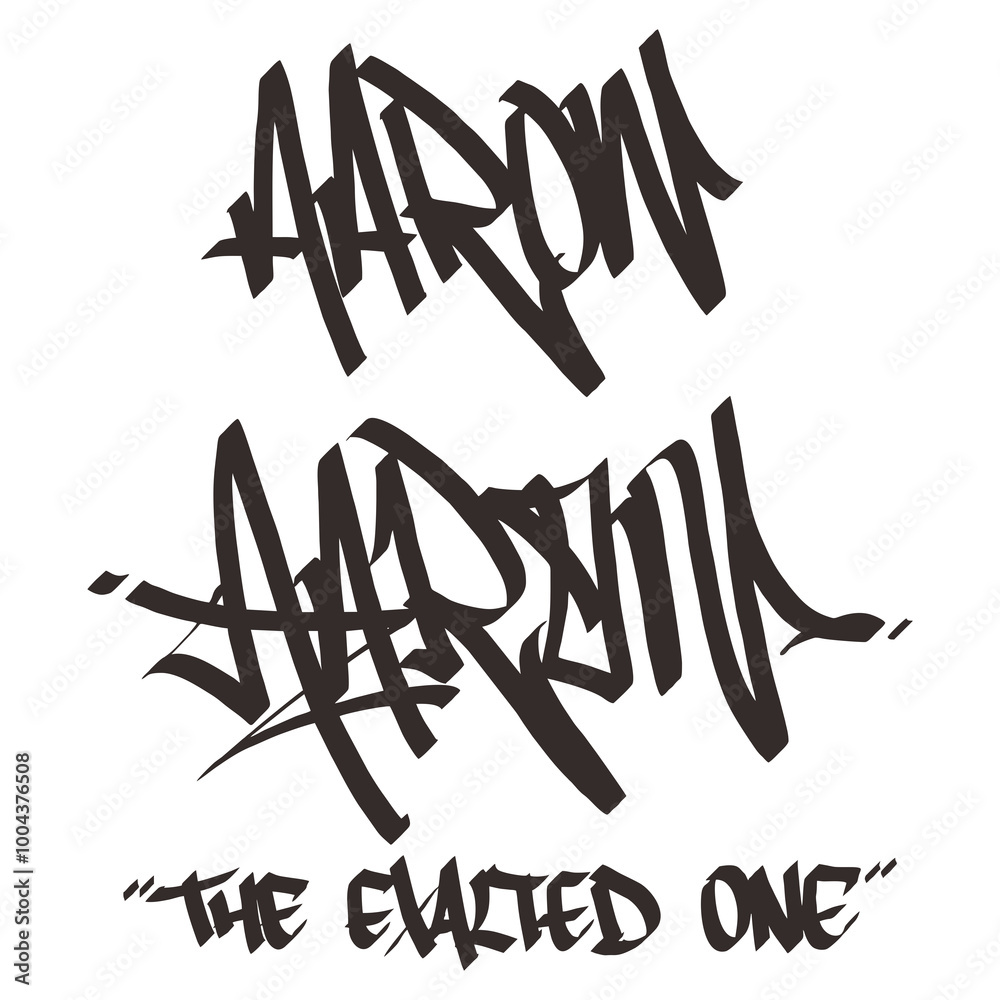 AARON the exacted one holy name list meaning baptism bible christian ...