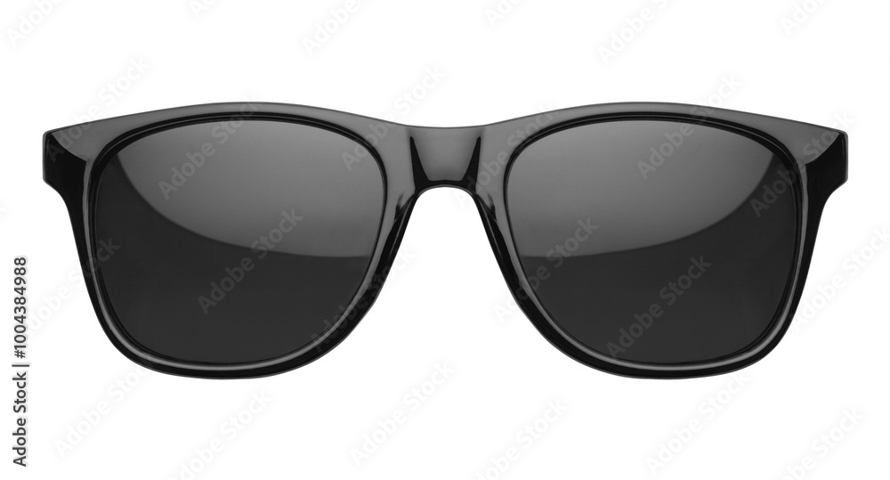 Black sunglasses isolated on transparent background, Front view PNG ...